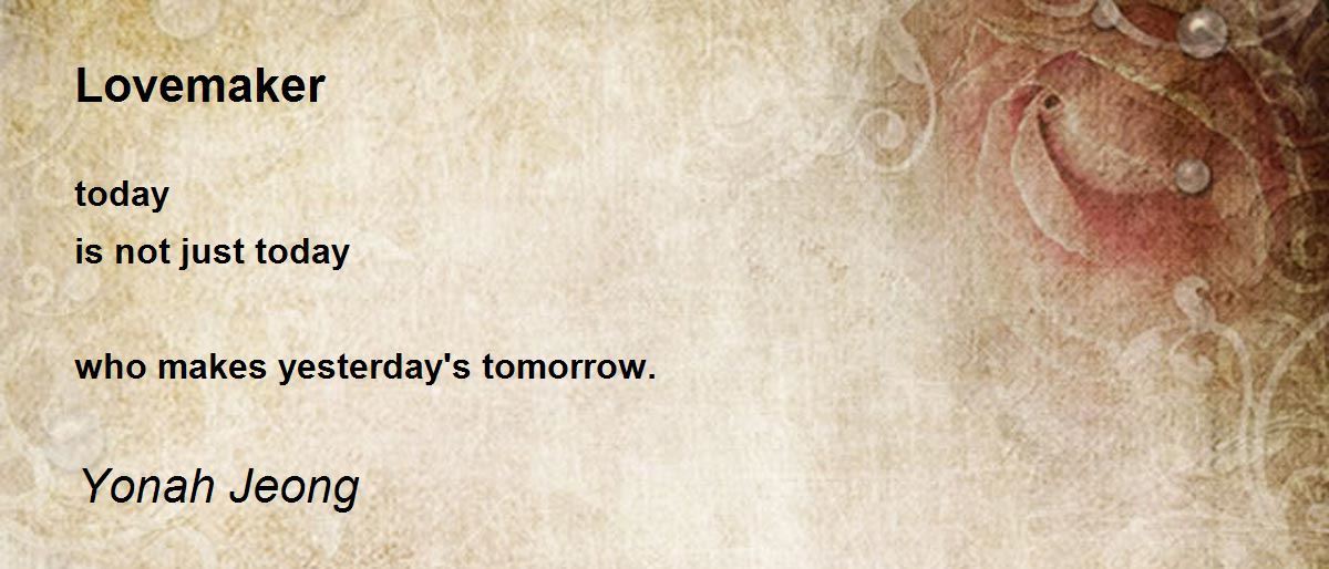 정종환의 창작실 - lovemaker