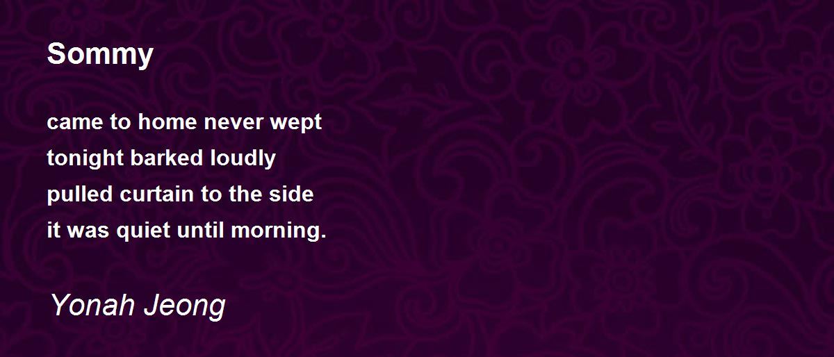 정종환의 창작실 - Sommy